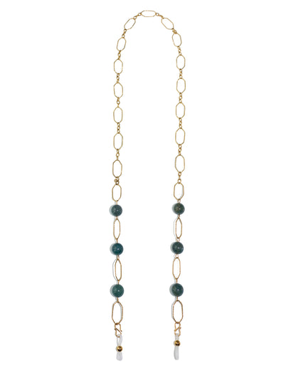 Classic Link Chain with Indian Agate – orris london